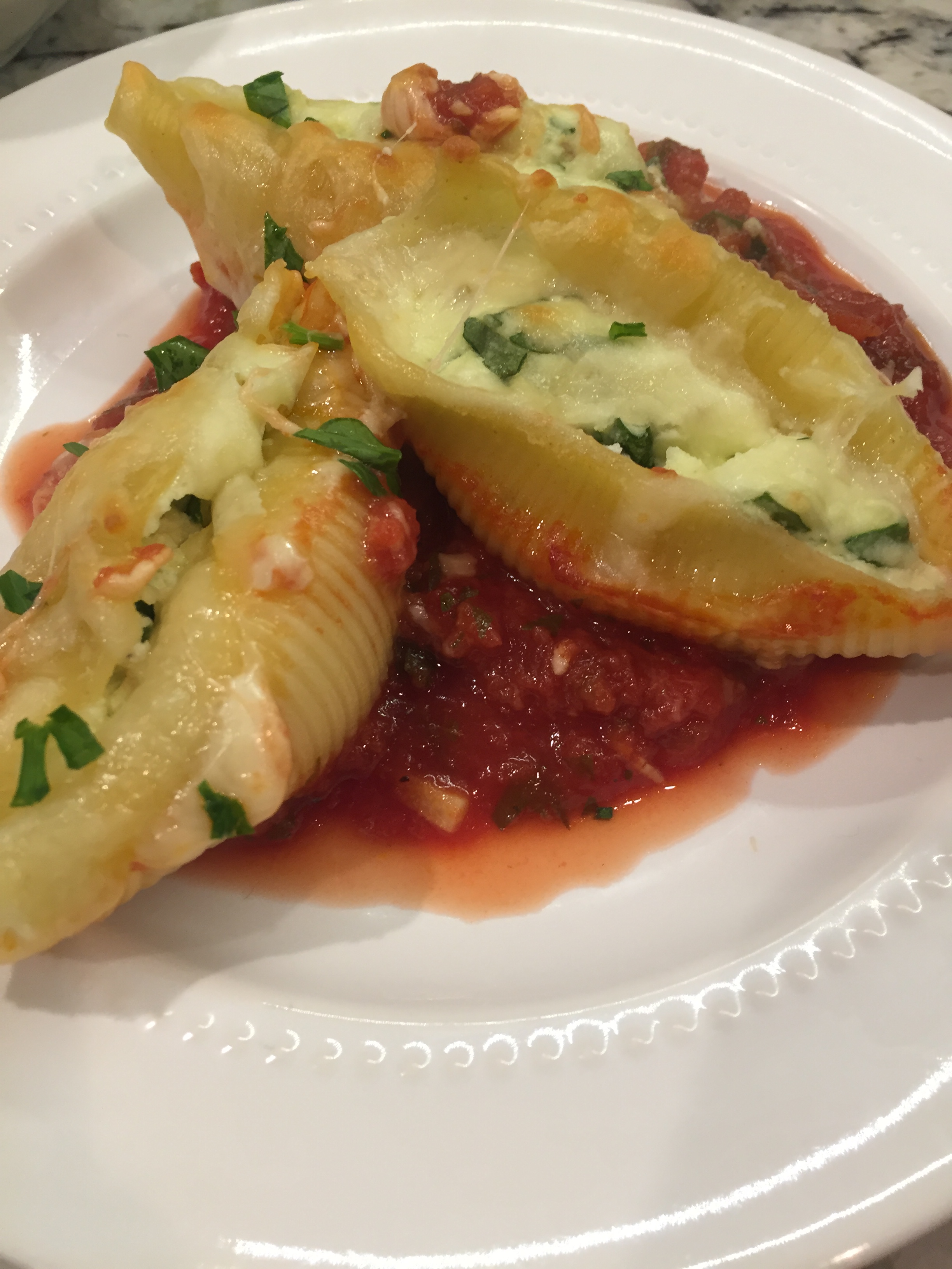 3 Cheese Stuffed Shells – NEWTRITIONSAVVY